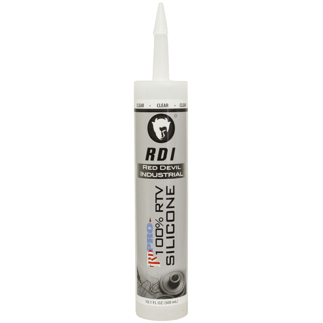 100 % Clear Silicone Caulk - Single Cartridge