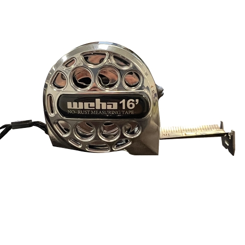 Weha 16 Foot Stainless Steel Waterproof Tape Measure - Defusco ...