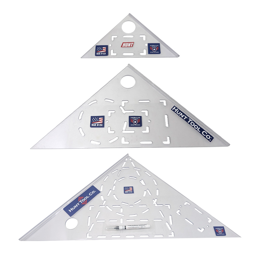 Full Templated Tile Square Kit - Hunt Tool Co. - Defusco Industrial Supply