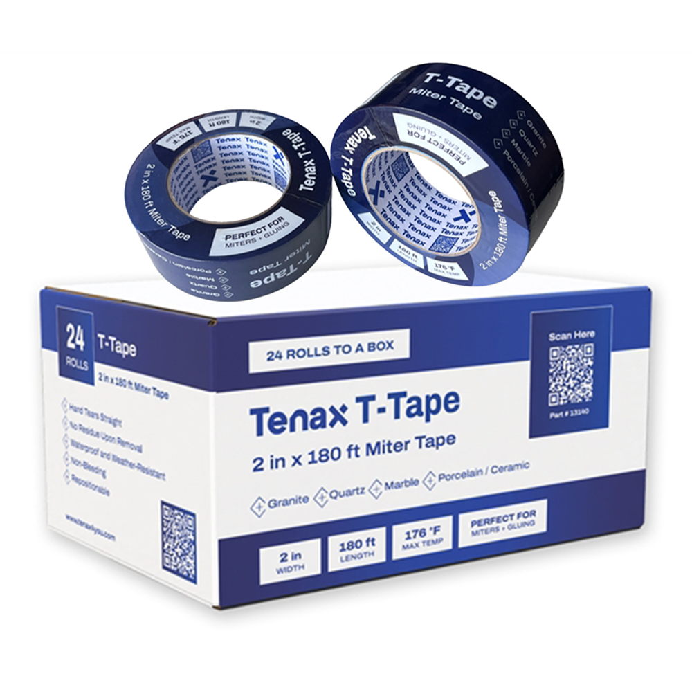 Tenax T-Tape Miter Tape - 2 in x 180 ft - Case of 24 Rolls - Defusco ...