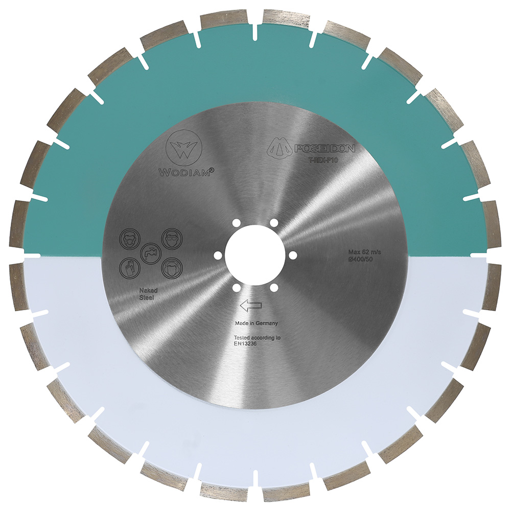 16" (400mm) Wodiam Pascal XP blade for Poseidon T-Rex - Defusco ...